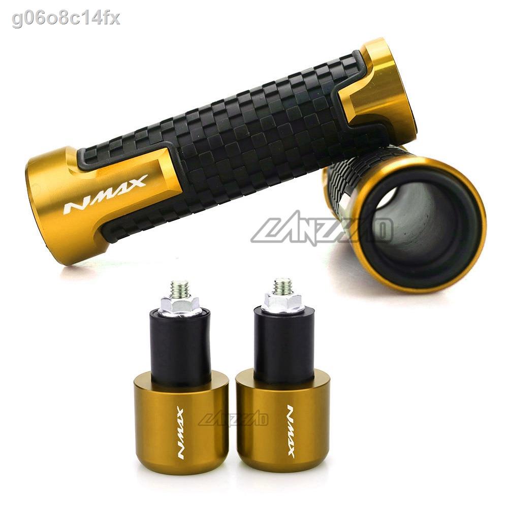 For NMAX 155 Hand Grips Motorcycle CNC Handle Bar End Plugs YAMAHA Nmax ...