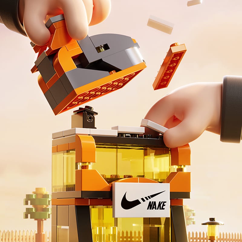 Lele Brothers Street View Series กาแฟซูเปอร์มาร์เก็ต แฮมเบอร์เกอร์ เค้ก ...