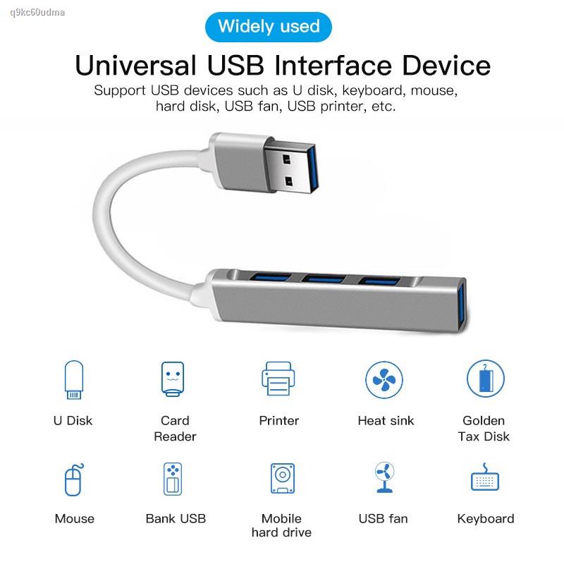 【Ready Stock】Multiple 4 in 1 USB HUB Converter USB Splitter 4 Ports ...