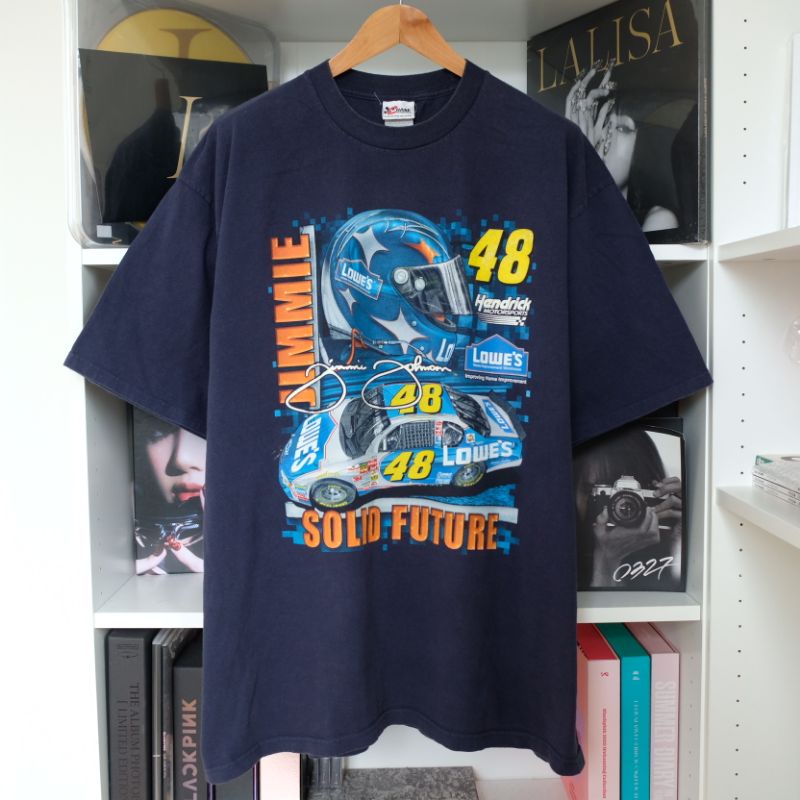 เสื้อยืด NASCAR, Jimmy Kenneth Johnson มือสองของแท้ | Shopee Thailand