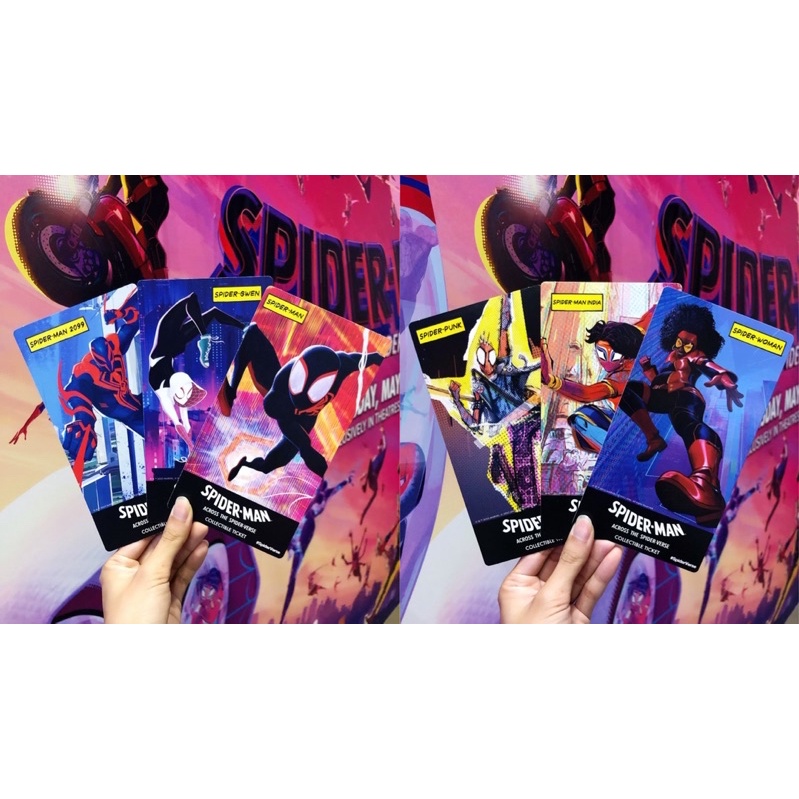 บัตร Spider-Man: Across the Spider-Verse บัตร Imported Collectible Card ...