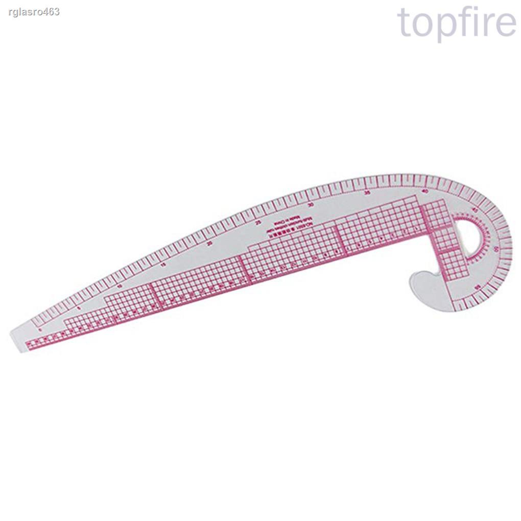 Sewing Tools Soft Plastic Comma Shaped Curve Ruler Styling Design Ruler ...