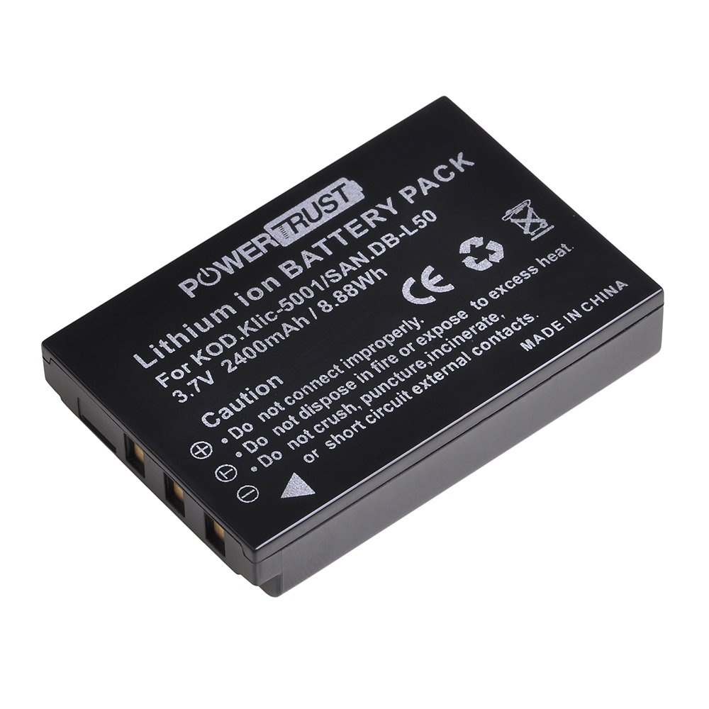 เครื่องชาร์จแบตเตอรี่ KLIC-5001/ DB-L50สำหรับ KLIC-5001 Kodak P850 Z760 ...