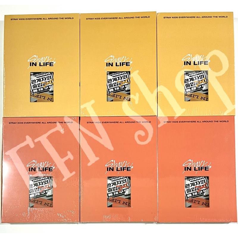 พร้อมส่ง🟨 Stray Kids 1st Album Repackage IN 生 (บั้มIN LIFE) SKZ ...