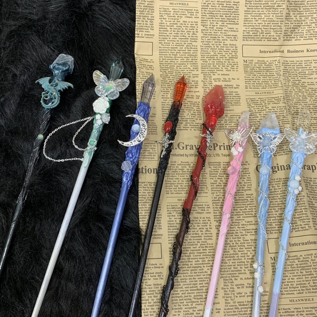 ไม้กายสิทธิ์ต้นฉบับของ Shiyu ไม้กายสิทธิ์ Harry Potter แบบกำหนดเอง cos ...