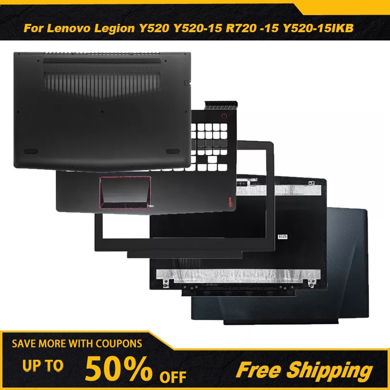 แล็ปท็อปใหม่ปกหลัง Lcd/ ด้านหน้า/บานพับ /Palmrest/ ด้านล่างสำหรับ ...