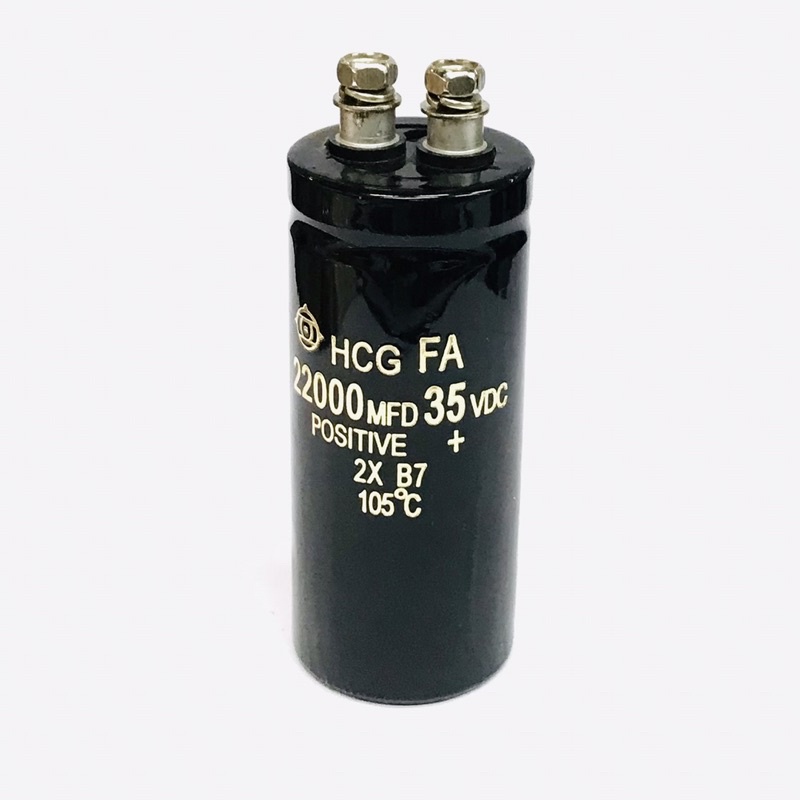 Capacitor HCG FA 2200 MFD 35VDC คาปาซิเตอร์ 105องศา ขนาด 35x82mm ...