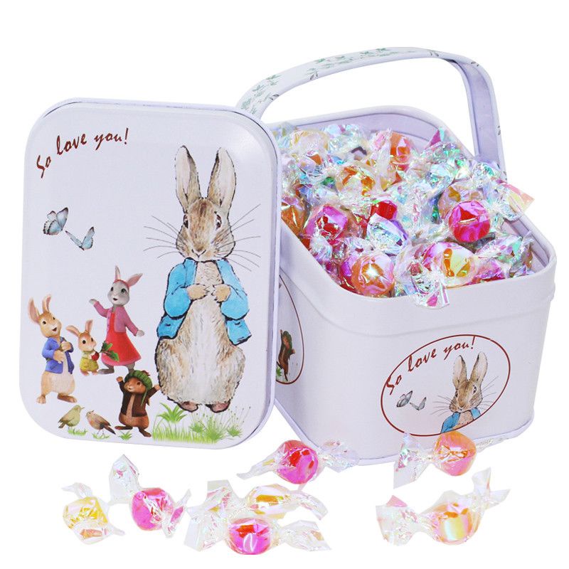 ☁Shanghai Guanshengyuan Big White Rabbit Toffee Gift Box สำนักงานปีใหม่ ...