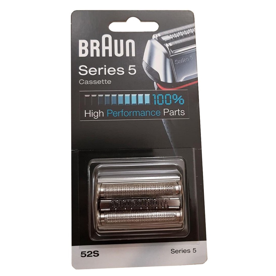 Braun 52S Series 5 Electric Shaver Head Replacement Cassette ( Silver ...