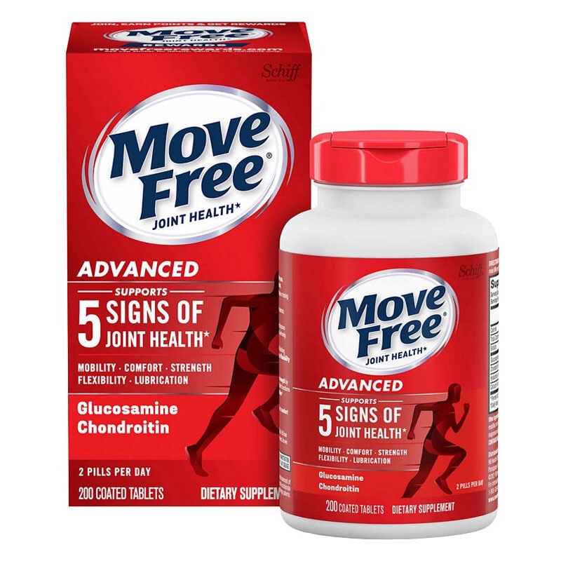 Schiff Move Free Advanced Joint Health Supplement with Glucosamine and ...