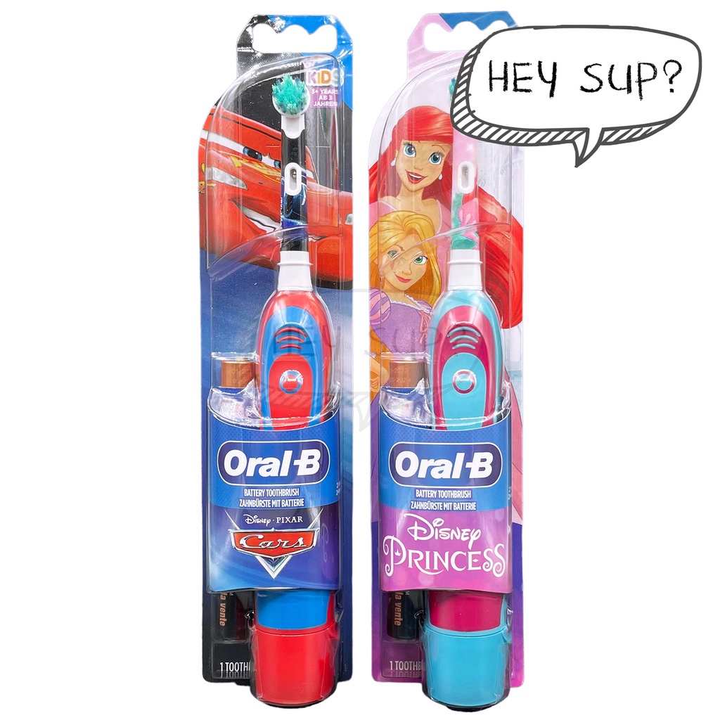 Oral-B Stages Power Kids Electric Toothbrush Set (Princess + Cars ...