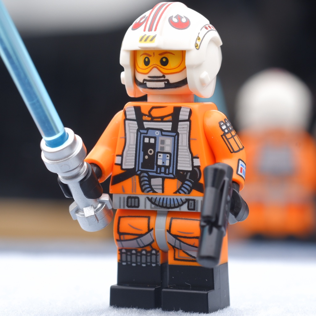 LEGO Luke Skywalker Pilot Black Boots (75355) Star Wars | Shopee Thailand