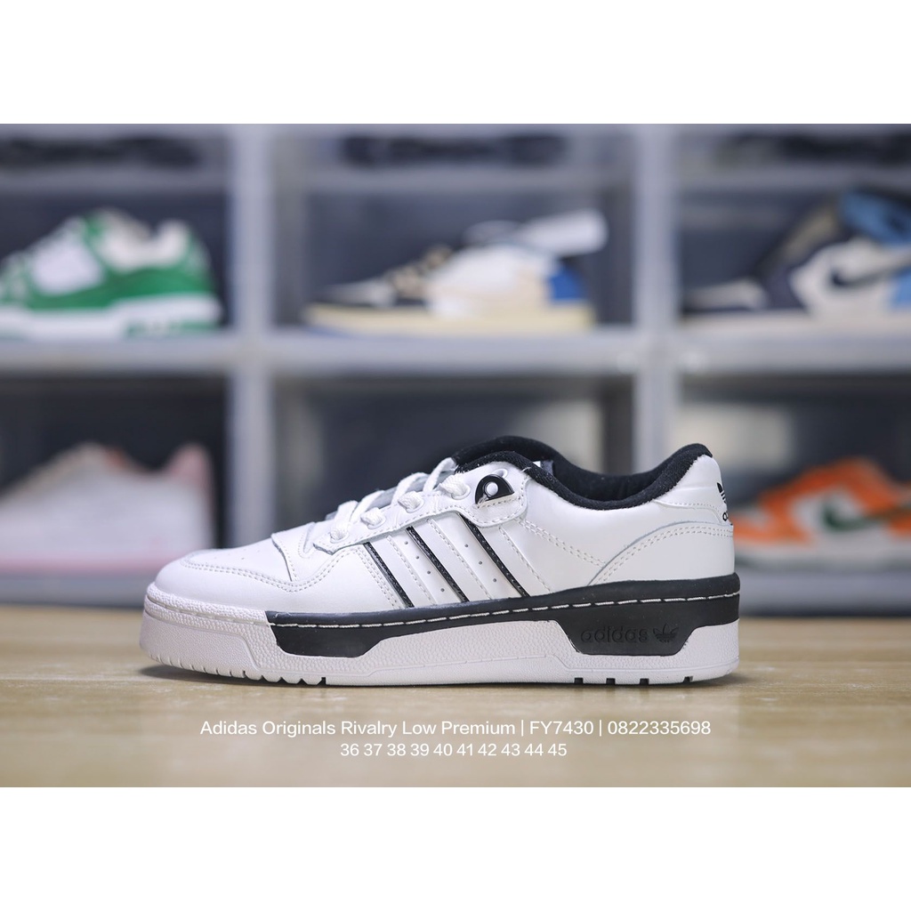 Adidas Originals Rivalry Low Premium Low Top Retro รองเท้าผ้าใบลําลอง ...