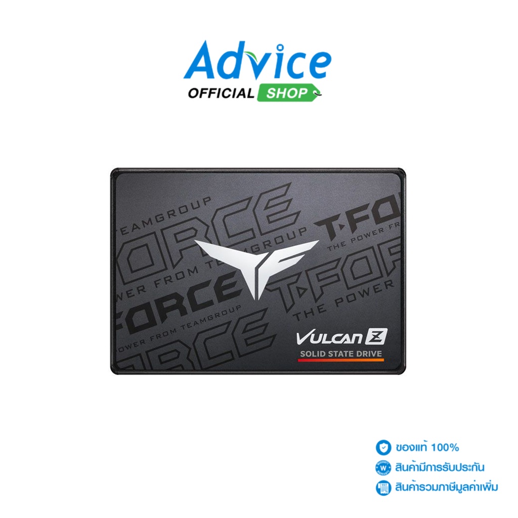 Team SSD 2.5 SATA 512.GB (3Y) T-FORCE (VULCAN Z) - A0151086 | Shopee ...