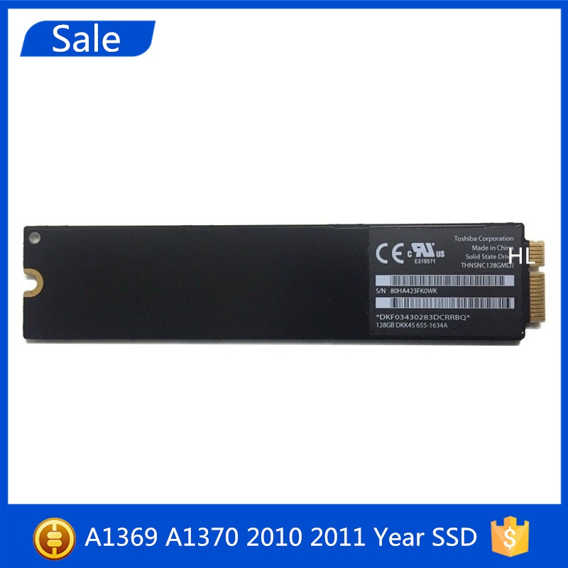 ลดราคา ฮาร์ดดิสก์ A1369 A1370 64GB 128GB 256GB SSD 2010 2011 ปี MC503 ...