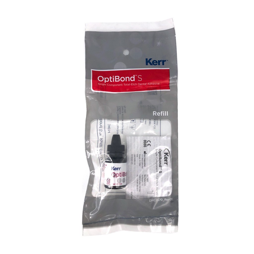 Kerr OptiBond S Single Component Total-Etch Dental Adhesive 6mL ...