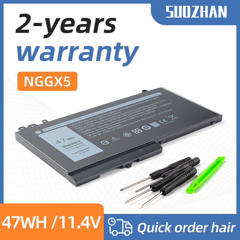 SUOZHAN NGGX5 Laptop Battery For Dell Latitude E5270 E5470 M3510 E5570 ...