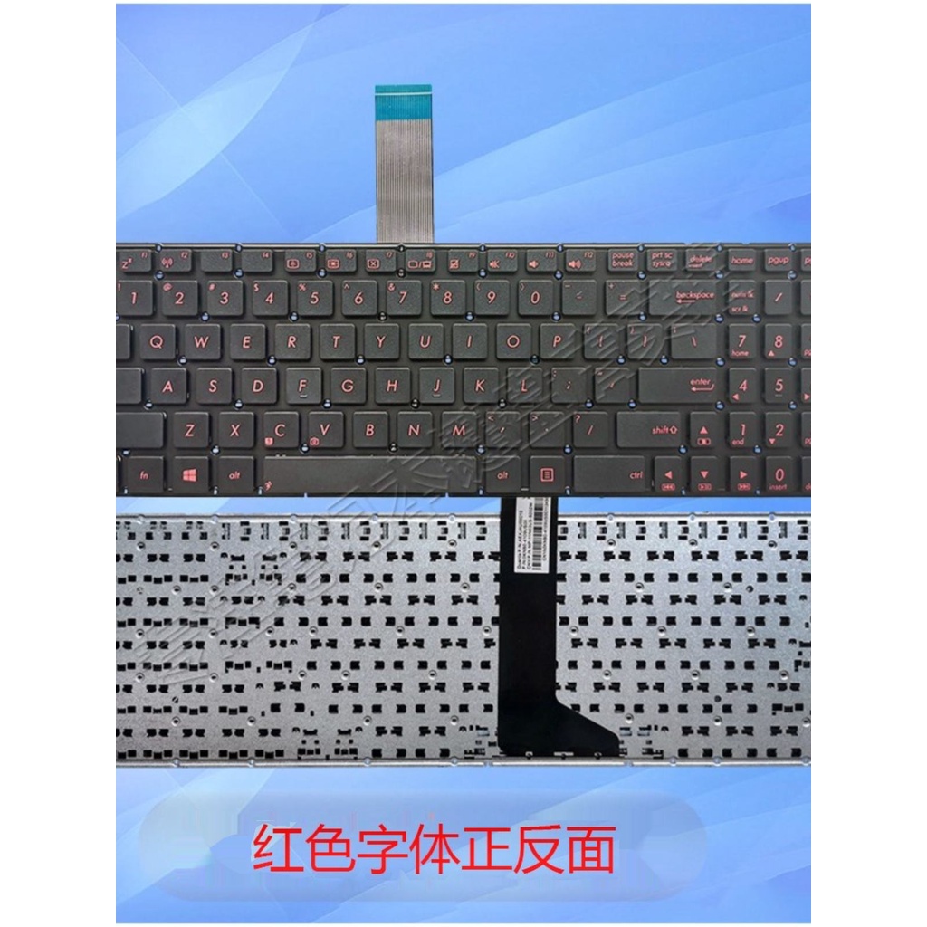 คีย์บอร์ดโน้ตบุ๊ก ASUS A550J A550JK4710 F550 F550V DX992L A550V R510V ...