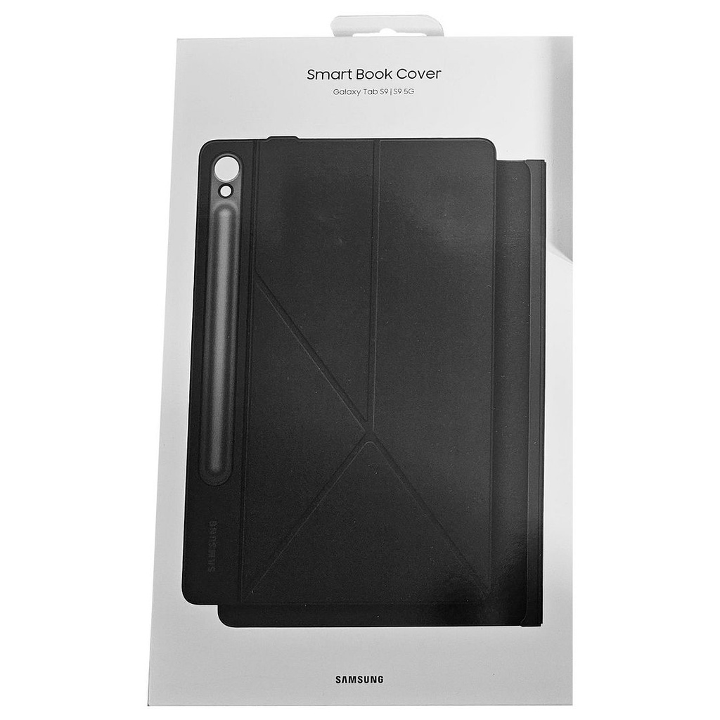 Samsung Official Galaxy Tab S9 / S9 FE Smart Book Cover ( Black ), EF ...