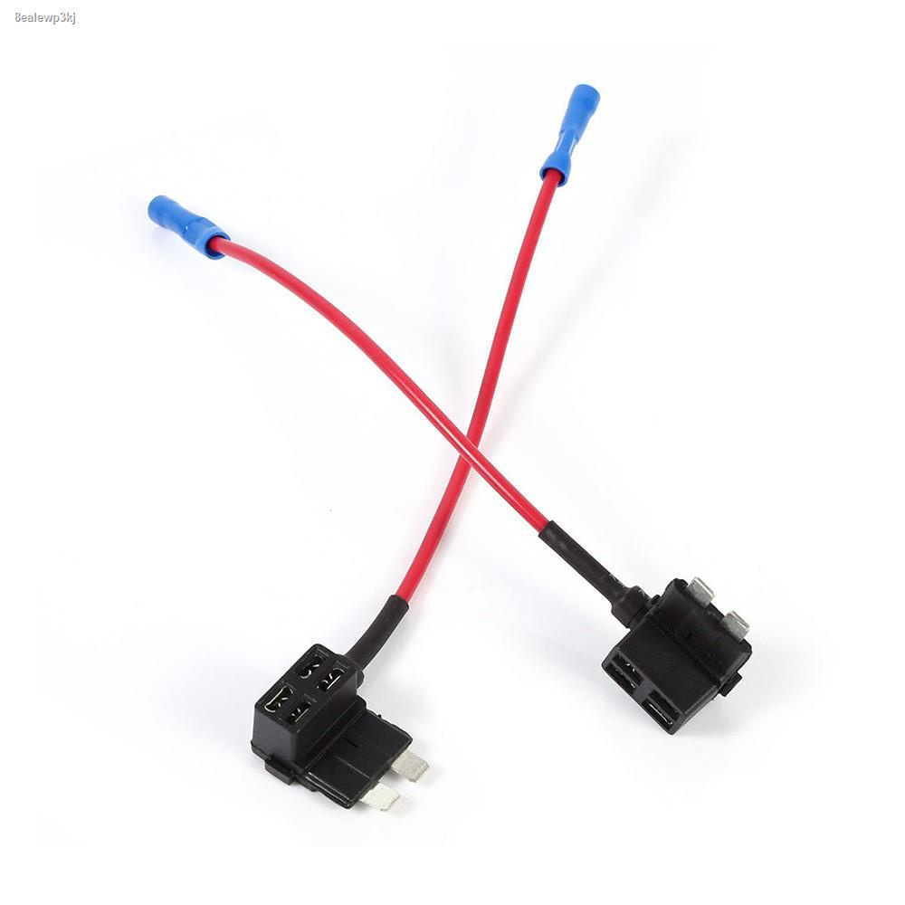 5 ชิ้นรถเพิ่มวงจร 15A Piggy Back Tap มาตรฐาน ATO ATC ใบมีดฟิวส์ Boxe ...