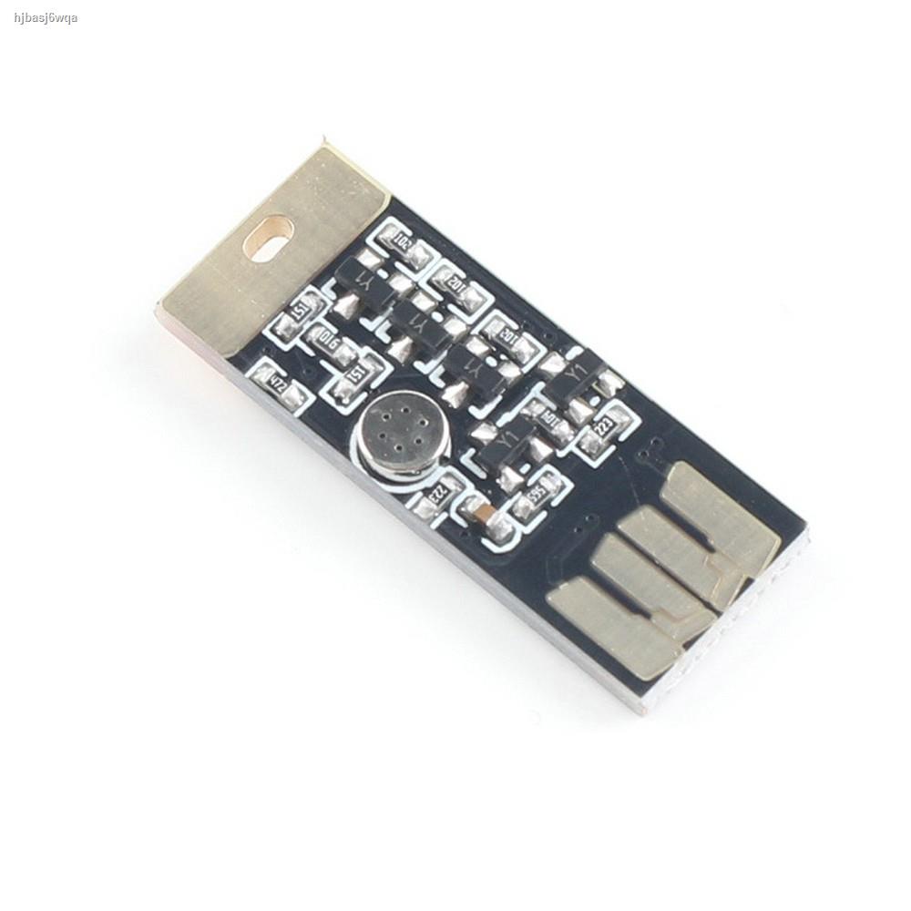 มินิ USB 7 สีสัน LED ภายในรถการควบคุมด้วยเสียงบรรยากาศโคมไฟโดยรอบ ...