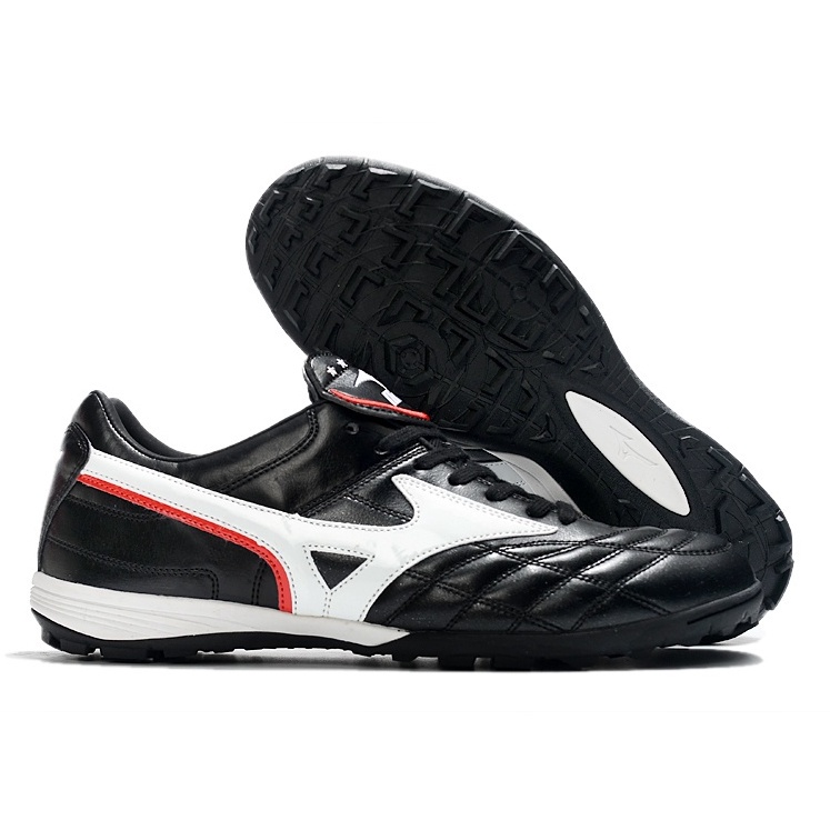 Mizuno WAVE CUP Classic TF รองเท้าฟุตบอลหนัง ระบายอากาศ แบบพกพา สําหรับ ...