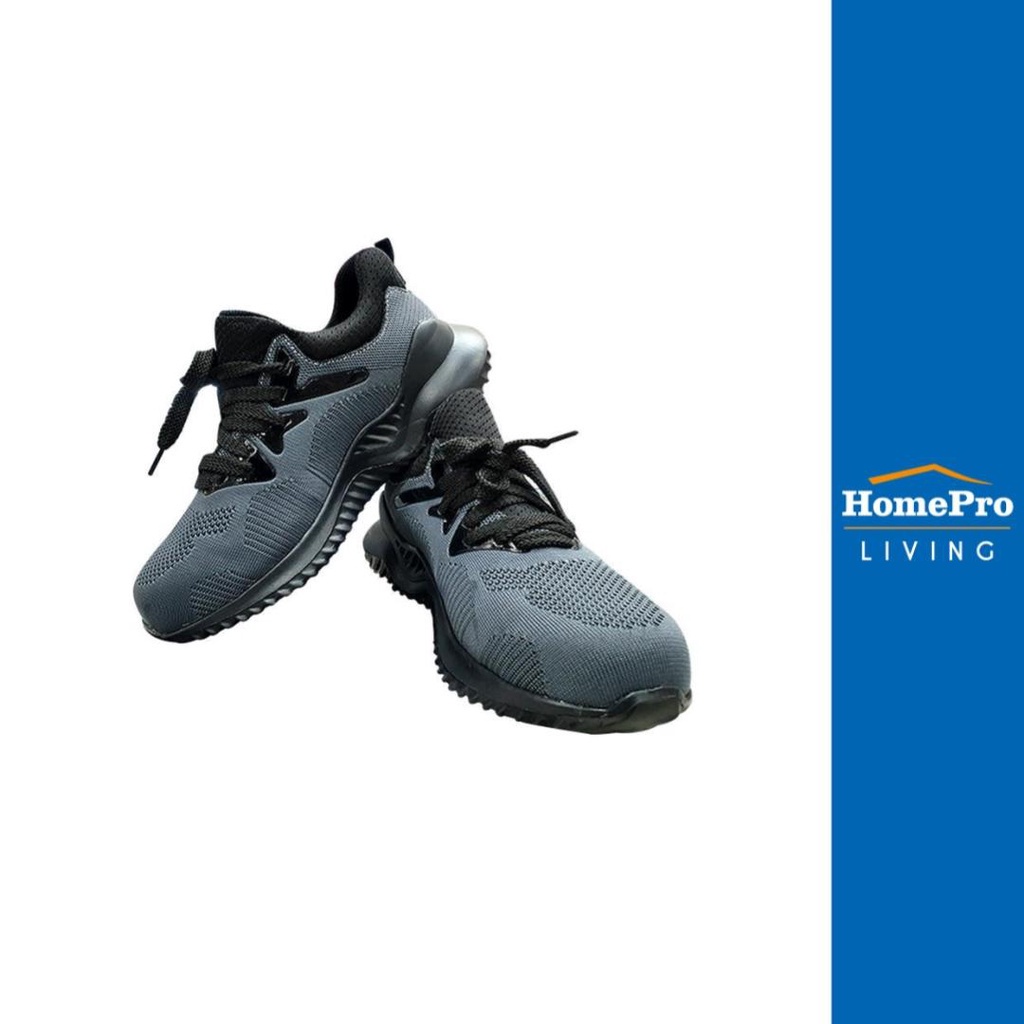 DEXZON รองเท้านิรภัยผ้า พื้นยาง DEXZON LJ-20680 เบอร์ 42 สีเทา | Shopee Thailand