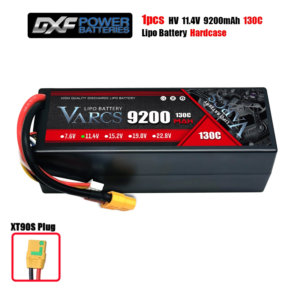 VARCS 2S 3S 4S 6S Lipo แบตเตอรี่7.4V 11.4V 11.1V 15.2V 14.8V 22.2V ...