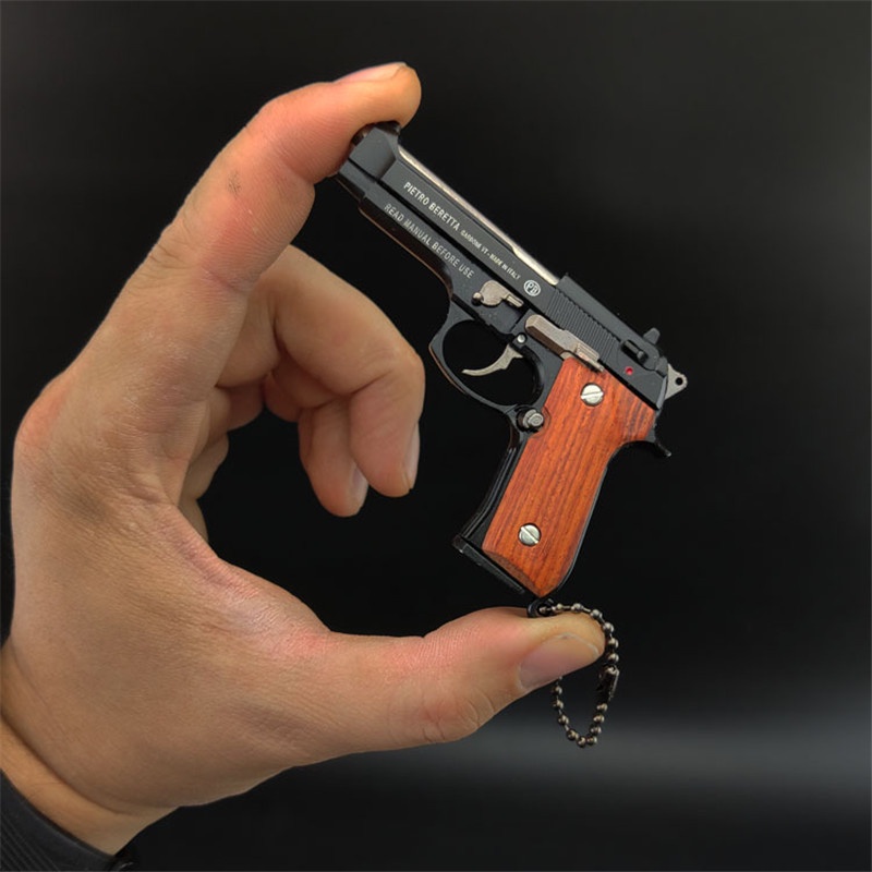 1:3 GLOCK Shell Eject พวงกุญแจโลหะรุ่นของเล่นปืน Miniature Alloy Pistol ...