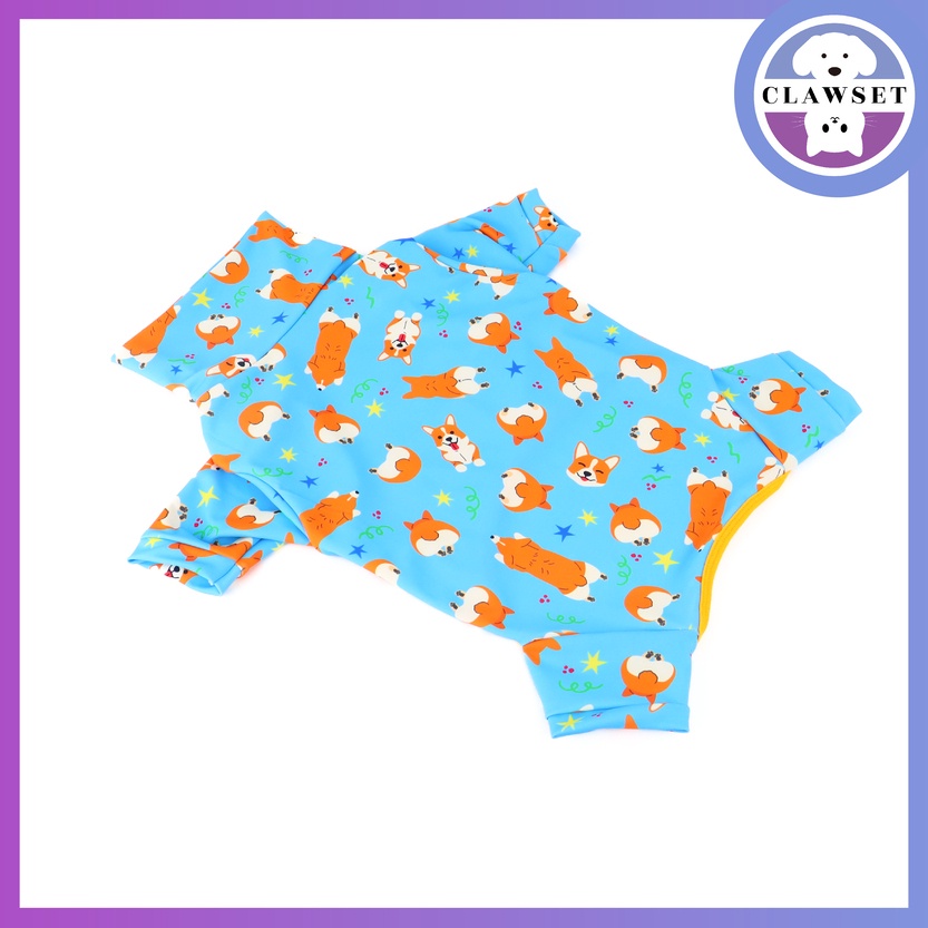 ชุดกันขนร่วง ชุดเก็บขน สำหรับ Corgi กันขนร่วงคอร์กี้ | Clawset.bkk | Shopee Thailand