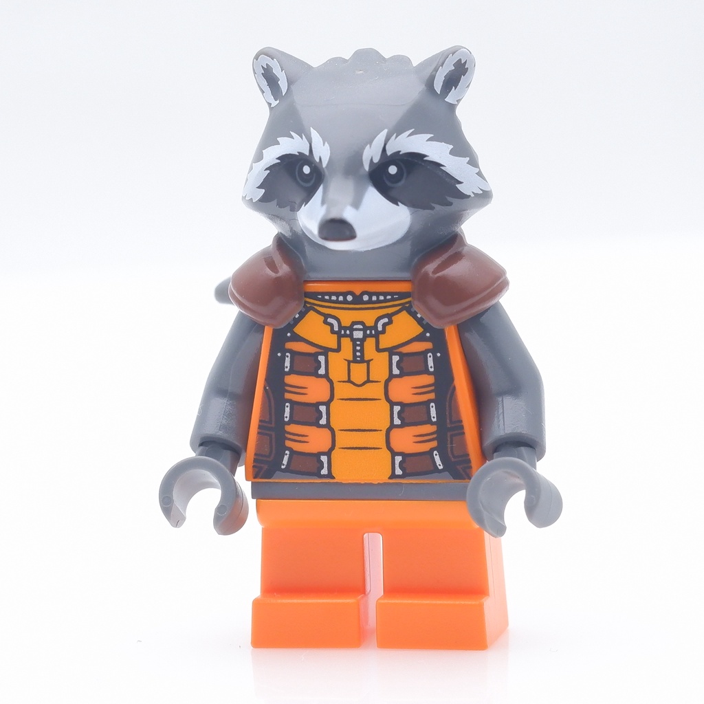 LEGO Marvel Rocket Raccoon Orange Suit *new | Shopee Thailand
