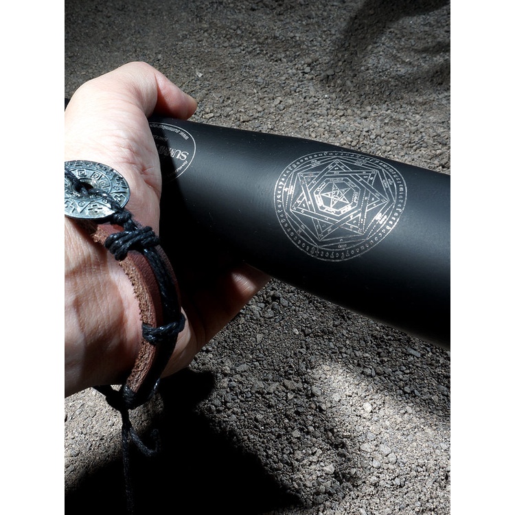 SUMMITDRAGON Exorcist Steel Baseball Bat Matte Matte Vehicle Mounted ...