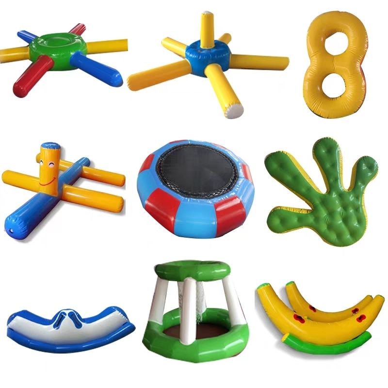 ★-☀¤เด็ก Inflatable Seesaw เรือกล้วย Water Park อุปกรณ์ล้อร้อน Ocean ...