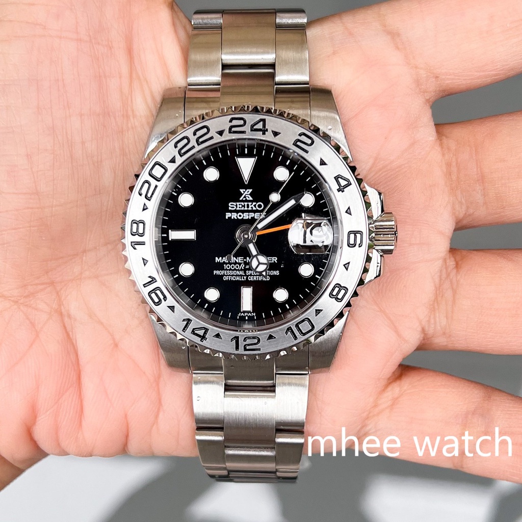 Seiko Mod New Arrivals GMT Explorer II Model | Shopee Thailand