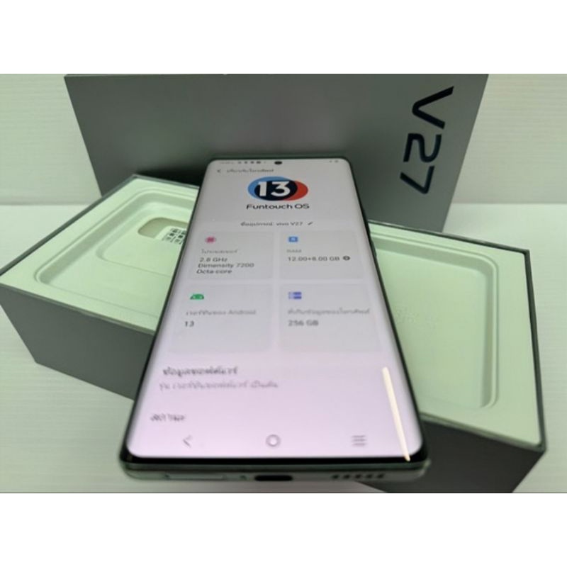 Vivo V27 5G 8/256GB (เครื่องสวยซื้อสดไม่ติดโปร) | Shopee Thailand