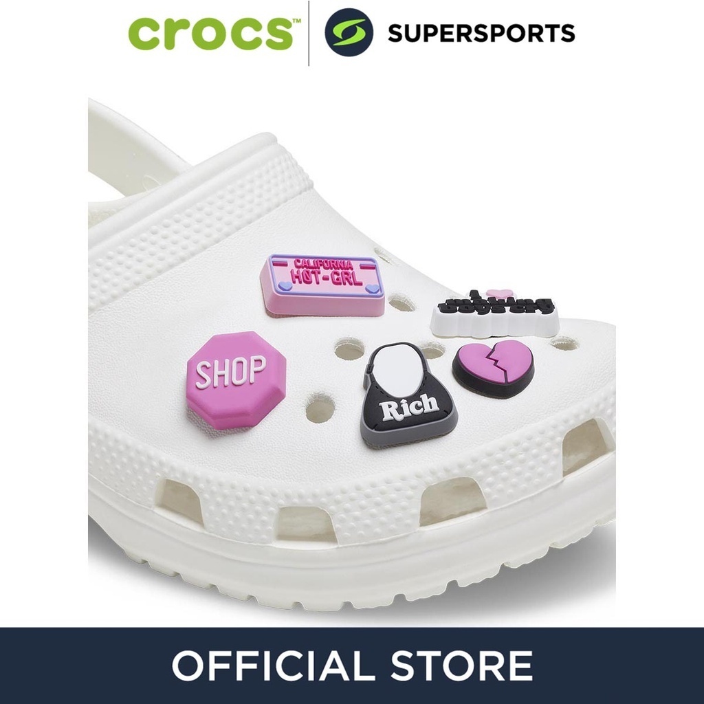 CROCS Jibbitz Boys Drool 5-Pack ตัวติดรองเท้า | Shopee Thailand