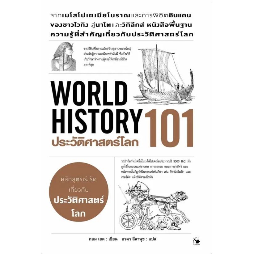 ประวัติศาสตร์โลก 101 (World History 101) ผู้เขียน: ทอม เฮด สำนักพิมพ์ ...