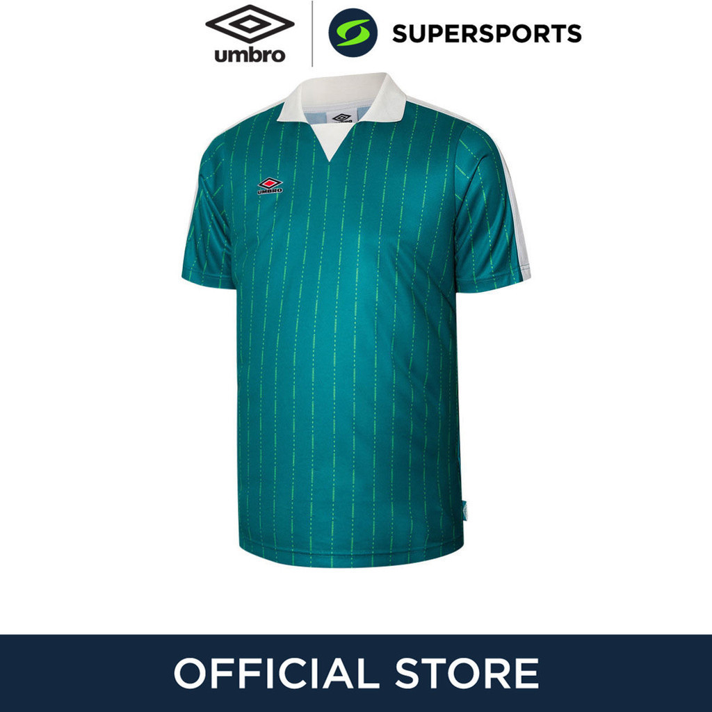 UMBRO Centenary Collection Linear Print เสื้อโปโลฟุตบอลผู้ชาย | Shopee Thailand