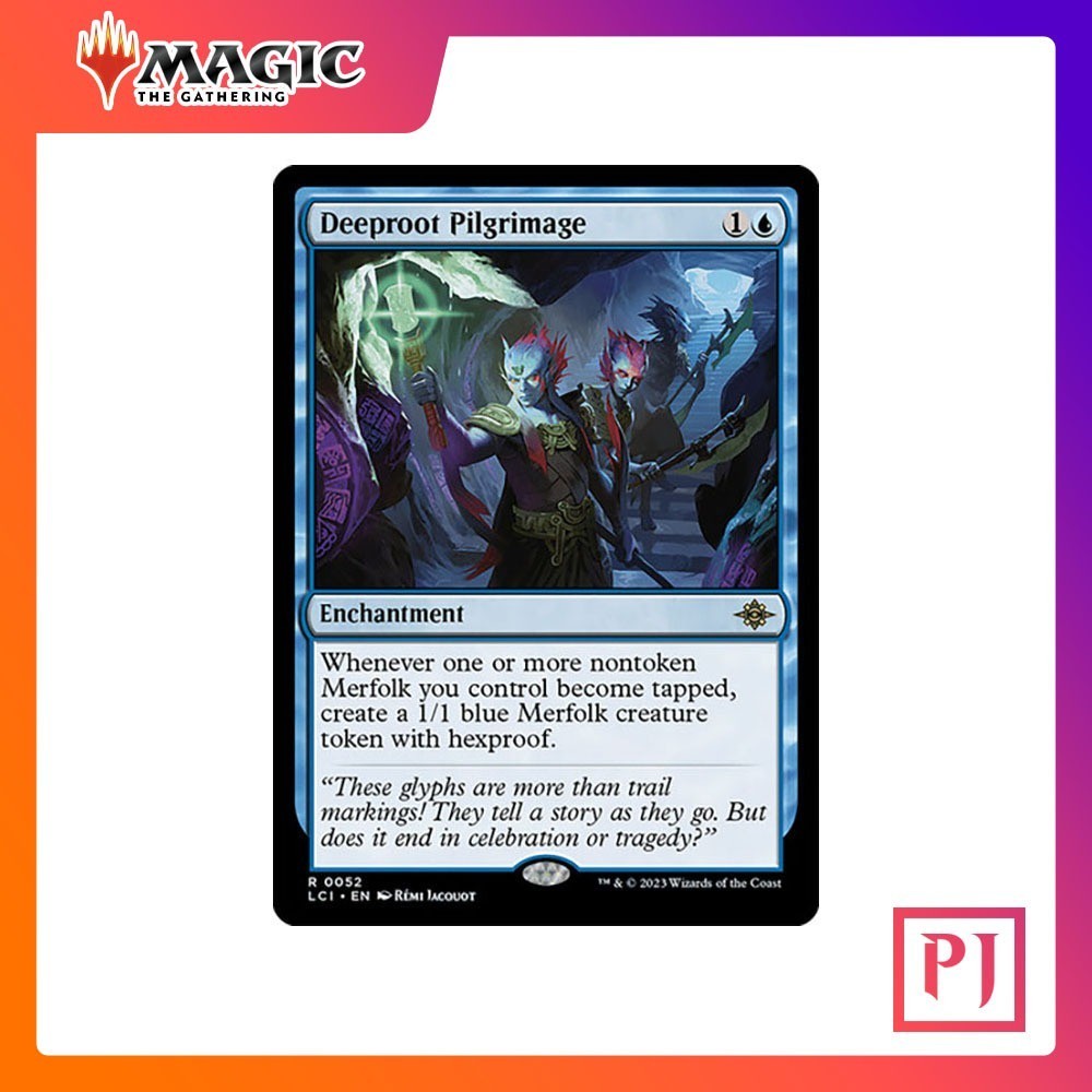 [MTG] Deeproot Pilgrimage [LC1] [BLUE] [RARE] [NORMAL] [ENG] (การ์ดเมจิค / Magic the Gathering ...