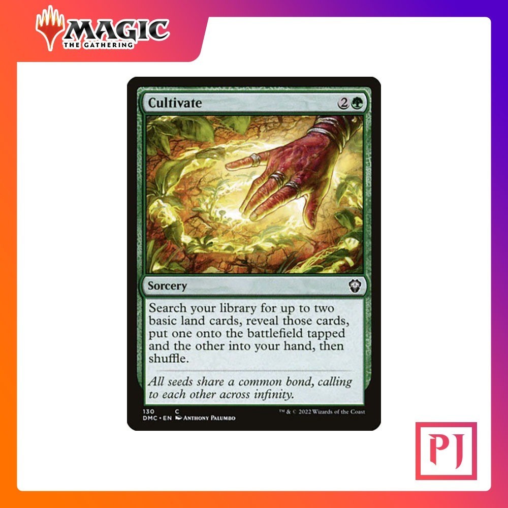 [MTG] Cultivate [DMC] [GREEN] [COMMON] [NORMAL] [ENG] (การ์ดเมจิค ...