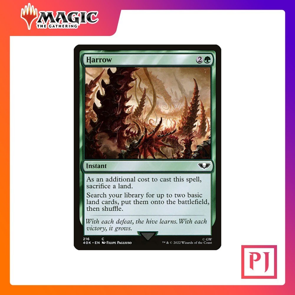 [MTG] Harrow - Warhammer 40,000 [40K] [GREEN] [COMMON] [NORMAL] [ENG ...