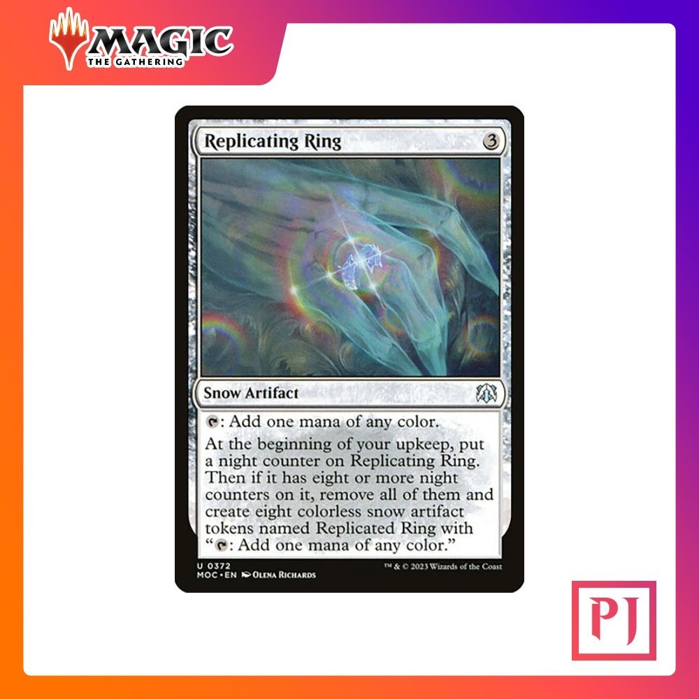 [MTG] Replicating Ring [KHM] [ARTIFACT] [UNCOM] [NORMAL] [ENG] (การ์ดเม ...