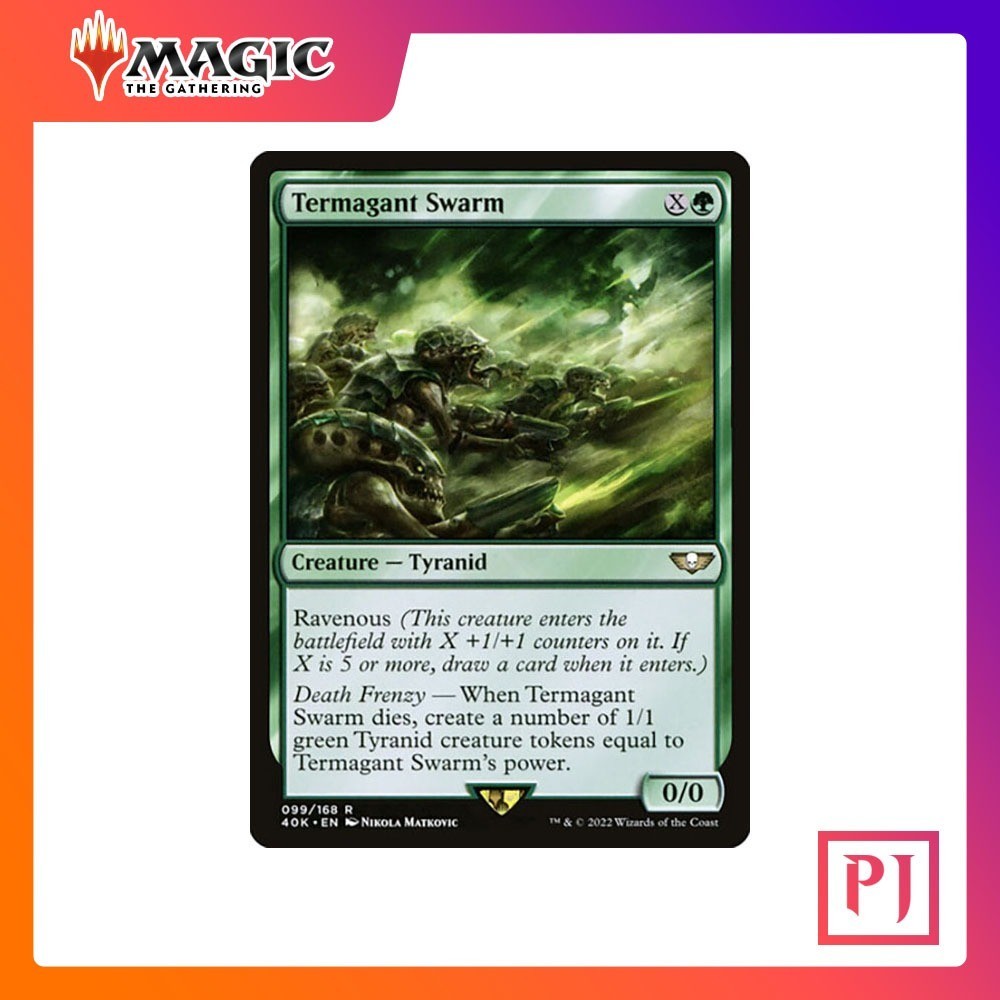 [MTG] Termagant Swarm - Warhammer [40K] [GREEN] [RARE] [NORMAL] [ENG ...