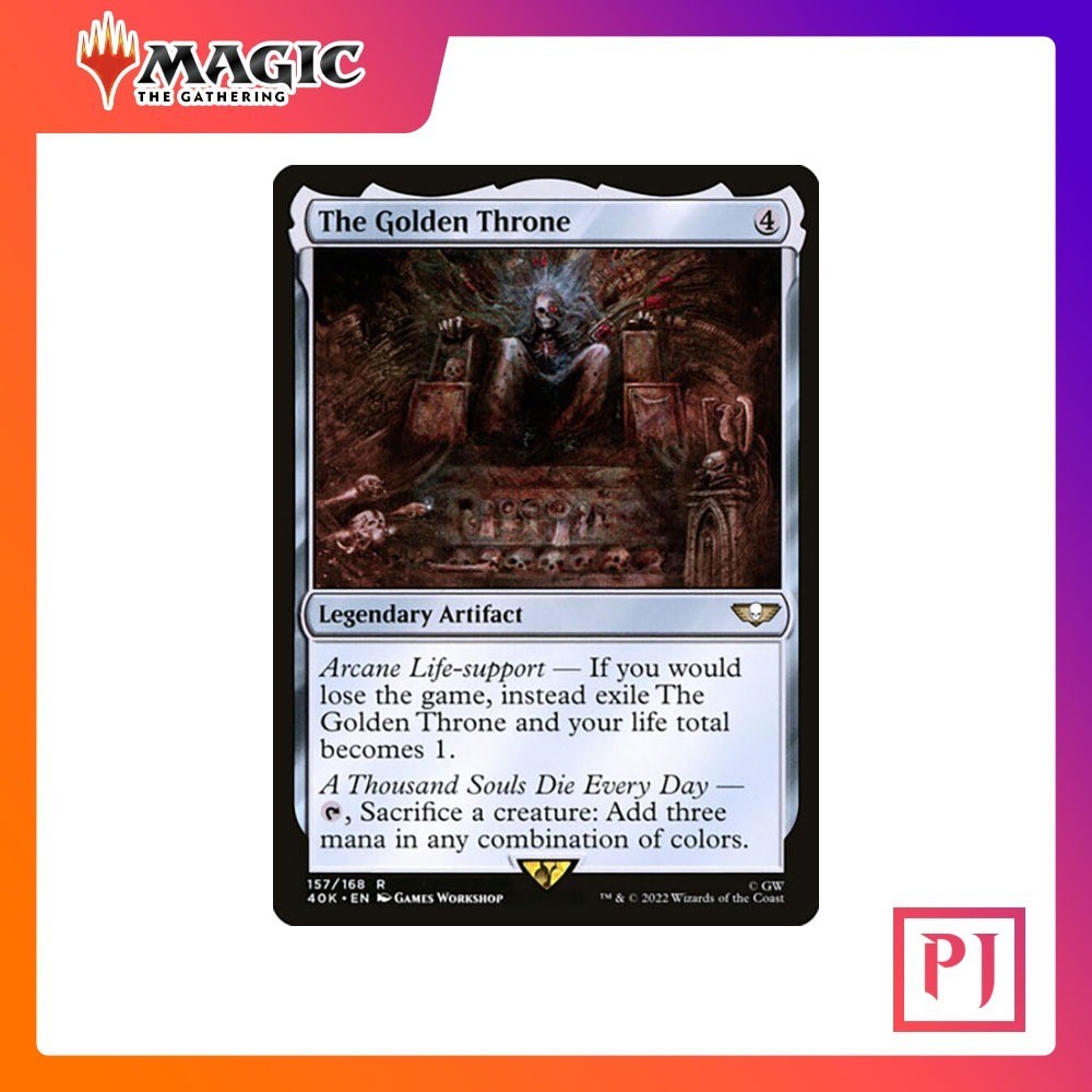 [MTG] The Golden Throne - Warhammer 40,000 [40K] [ARTIFACT] [RARE ...