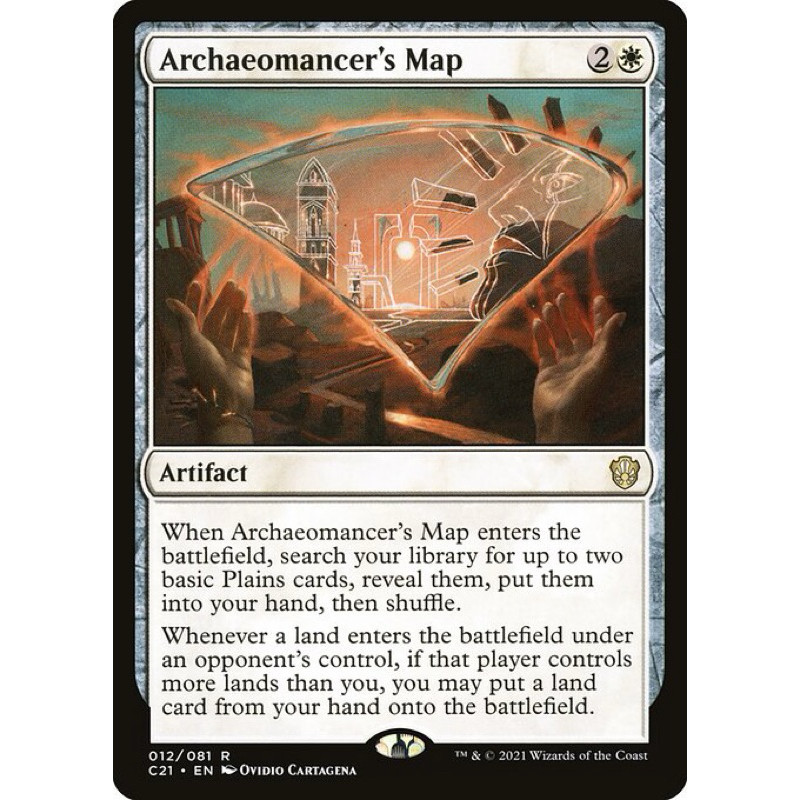 [ Commander 2021] - [C21] - [Archaeomancer’s Map] - (R) - [2021 ...