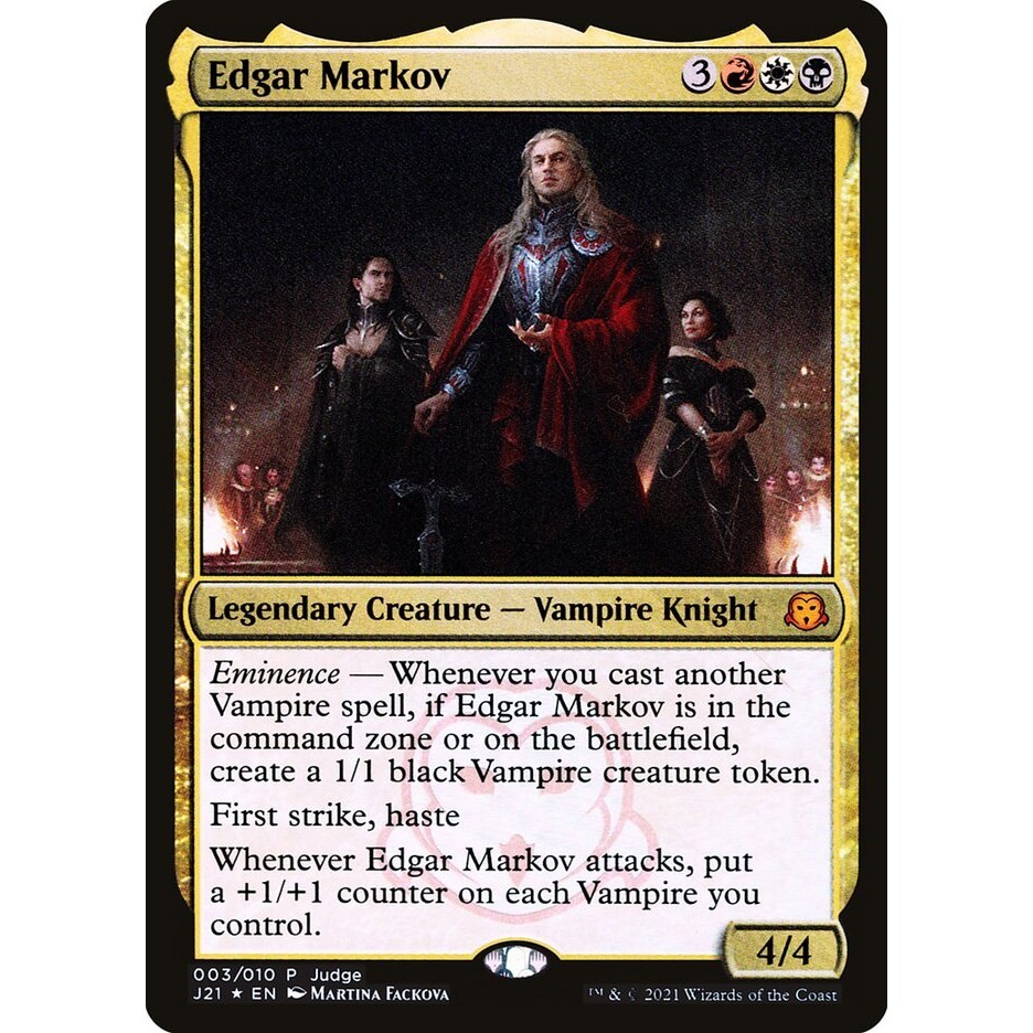 [Promotional judge Foil] - [Edgar Markov] - (S) | Shopee Thailand