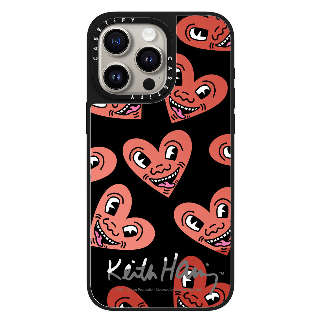 [พร้อมส่ง] CASETiFY | Heart Face Case By Keith Haring | Shopee Thailand