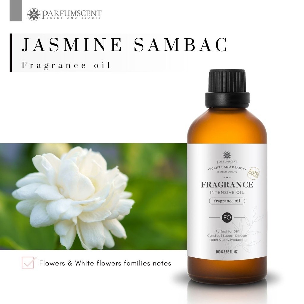 PARFUMSCENT หัวน้ำหอม Jasmine Sambac/507162 Fragrance Oil | Shopee Thailand