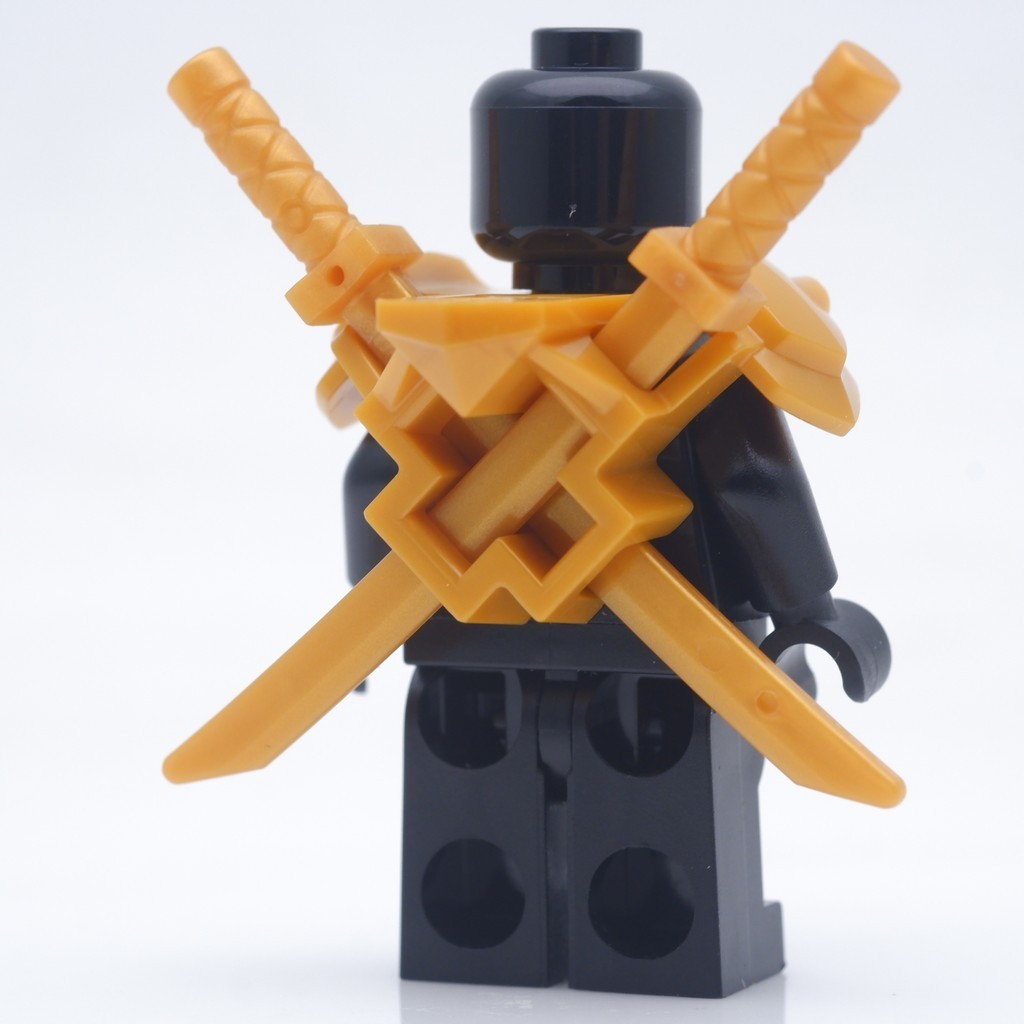 Lego Extra Gold Armor Shoulder Twin Sword ARMOR | Shopee Thailand