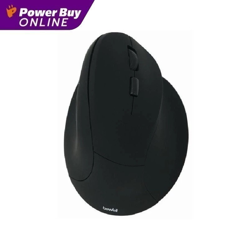BEWELL Vertical Ergonomic เมาส์ไร้สาย (สีดำ) รุ่น G097172-EC07 | Shopee Thailand